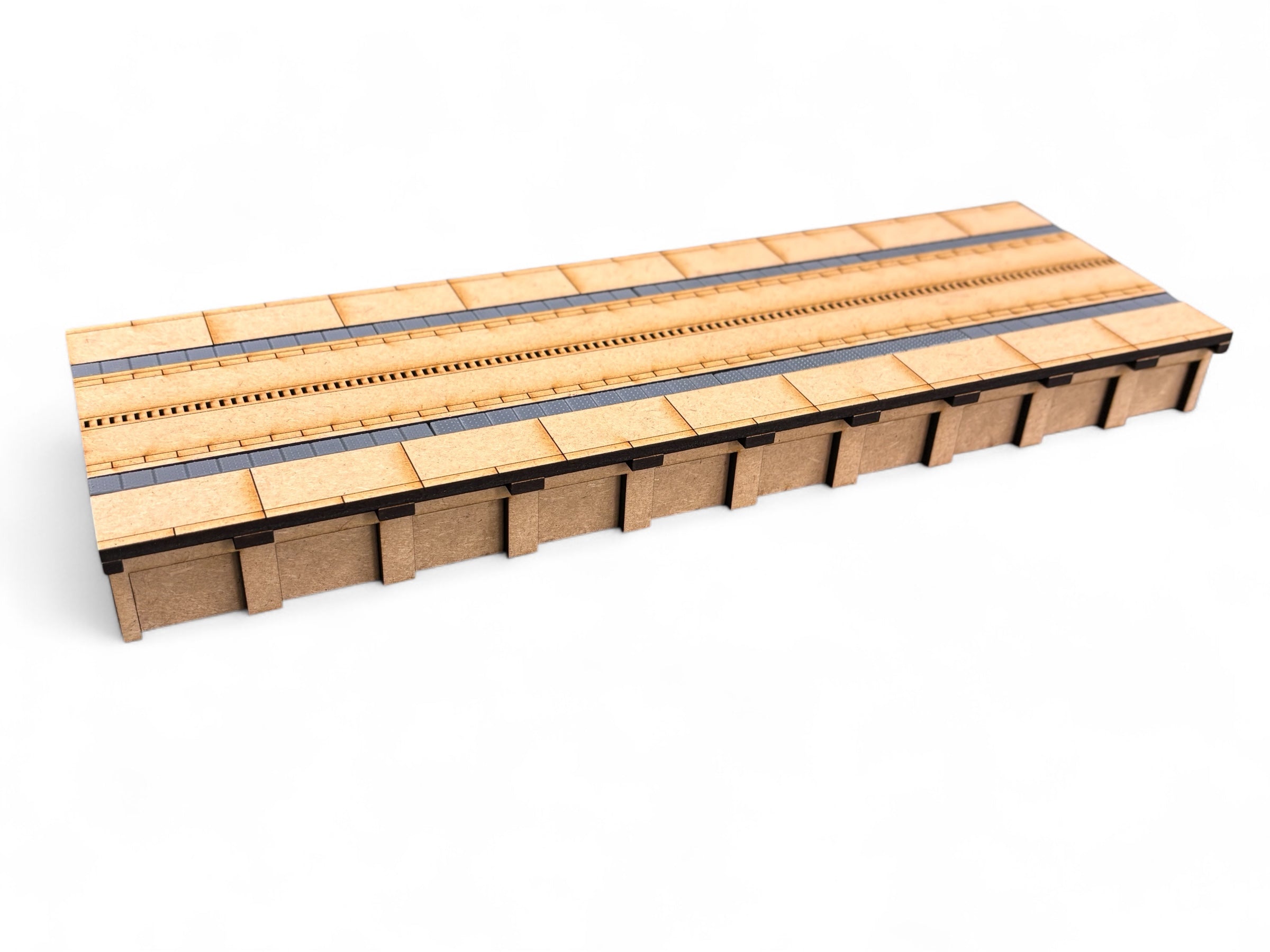 O Gauge Modern Era Island Platform Straight - 150mm – Bunters Yard